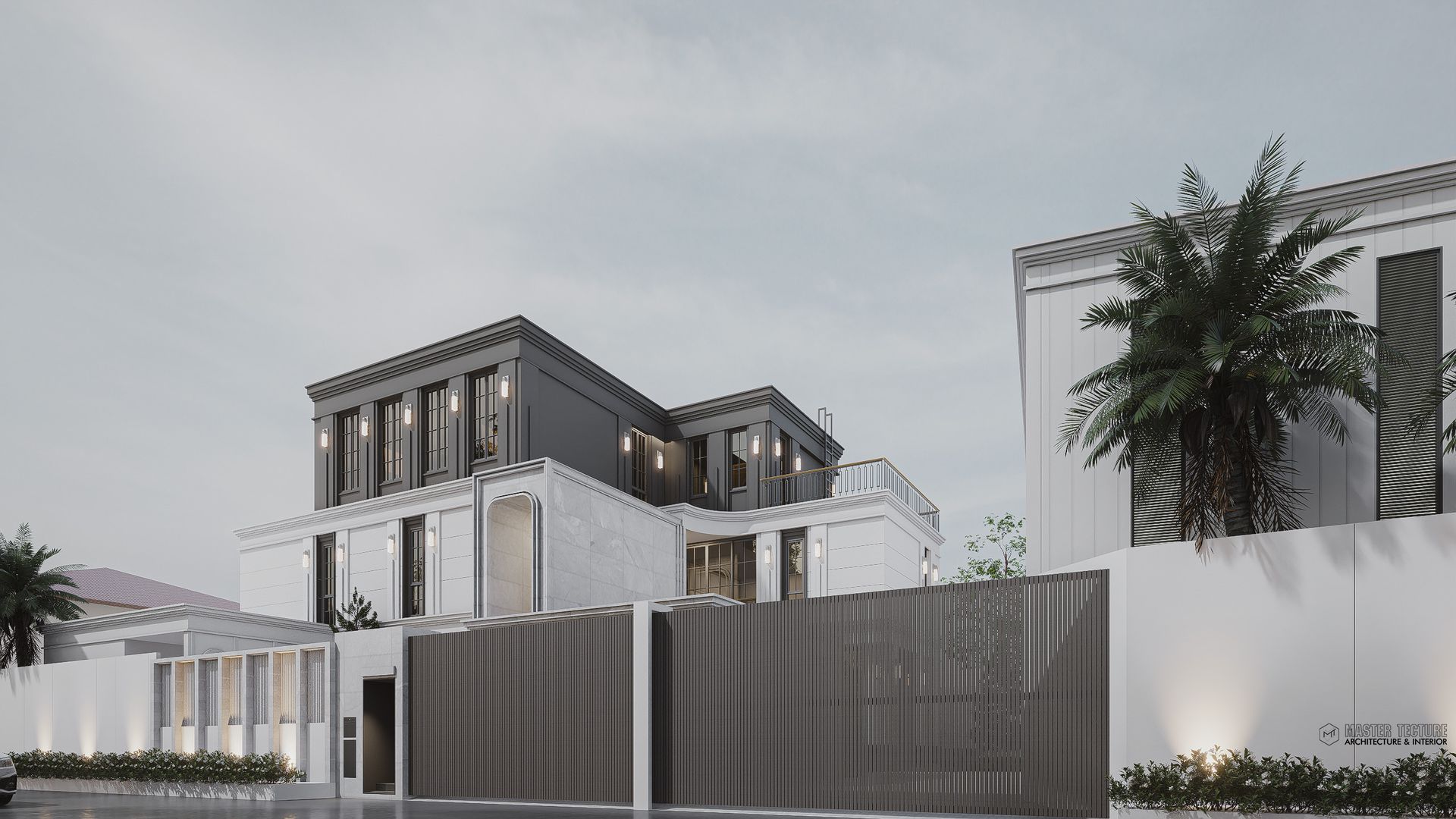 TOON HOUSE - บ้านอยู่อาศัยสไตล์ร่วมสมัย | Master Texture