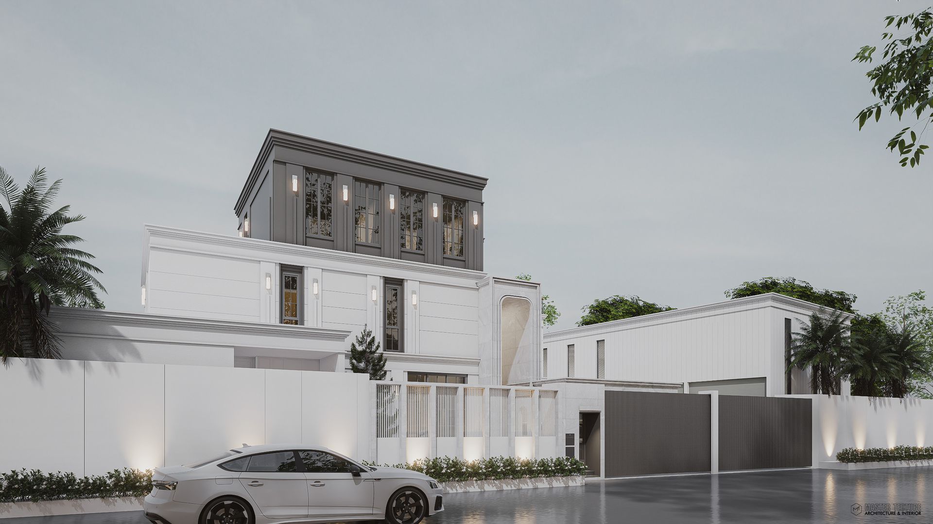 TOON HOUSE - บ้านอยู่อาศัยสไตล์ร่วมสมัย | Master Texture